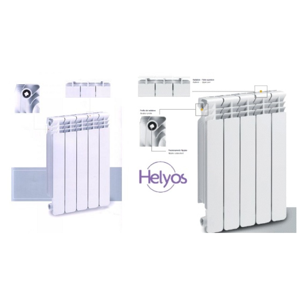 Алуминиев радиатор HELYOS EVO H350. Гаранция и топ цена