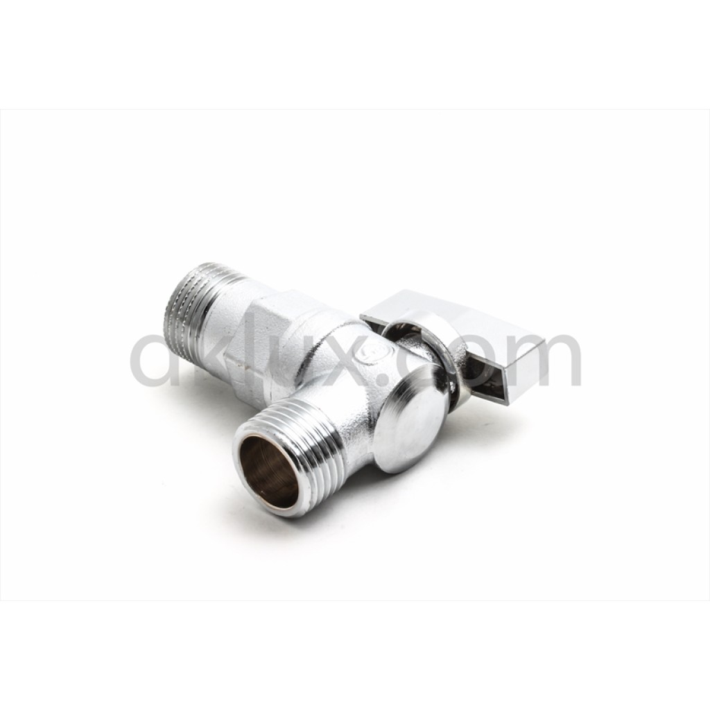 Усилен ъглов кран, сферичен FORNARA 1/2"МХ3/4"М. Гаранция и топ цена