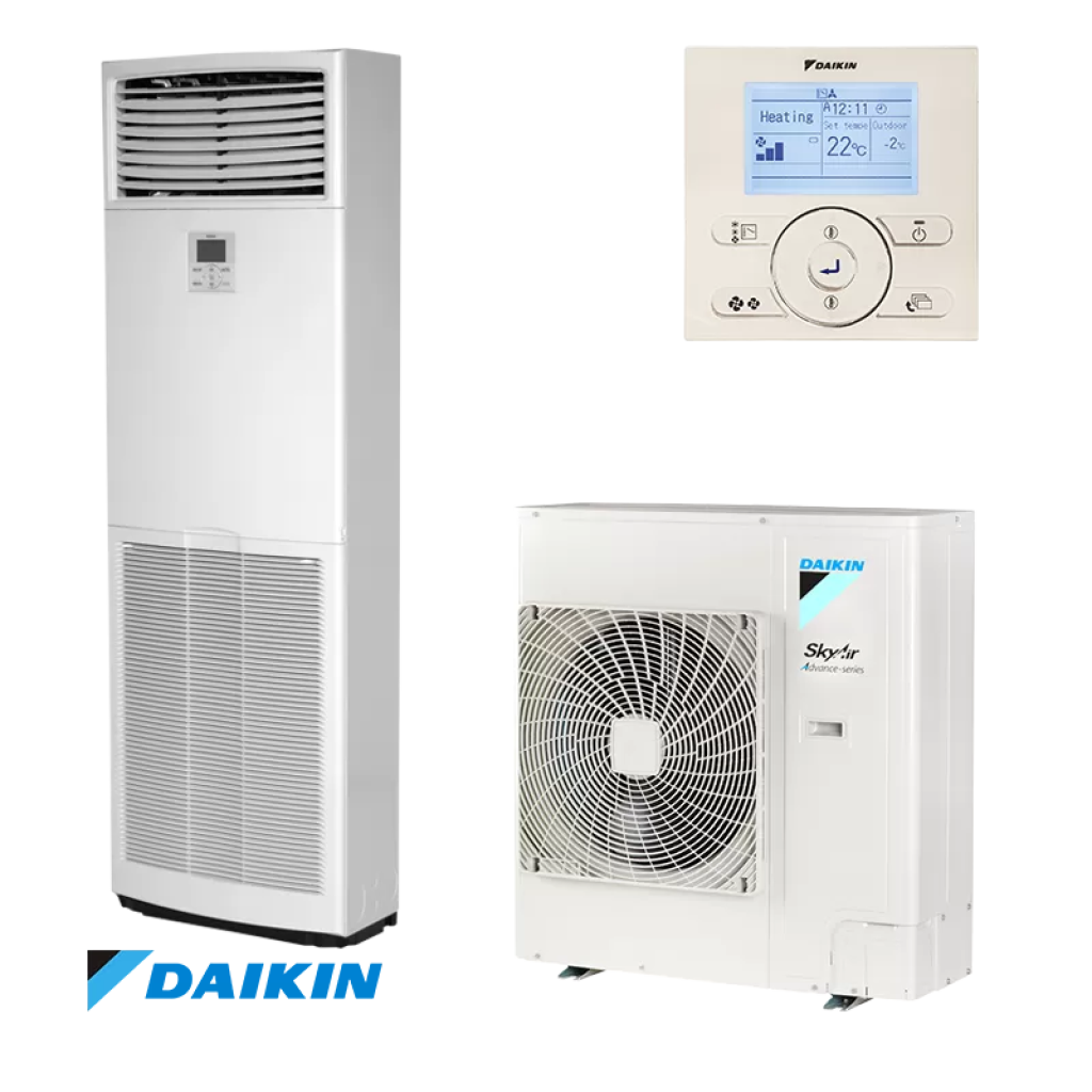 Колонен климатик Daikin FVA100A + RZASG100MY1 - трифазен. Гаранция и ...