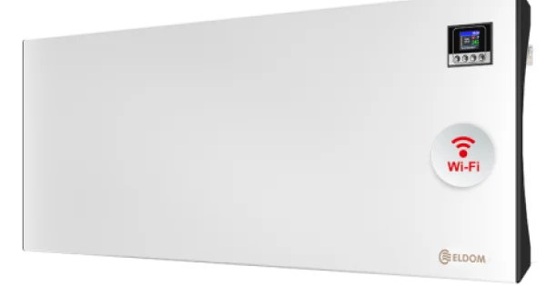 Стенен конвектор с електронно управление и wi-fi ELDOM Galant, 3000 W. Гаранция и топ цена