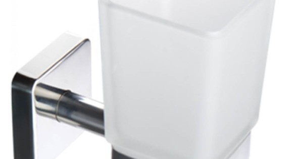 Чаша за четки за зъби Quattro, хром. Гаранция и топ цена