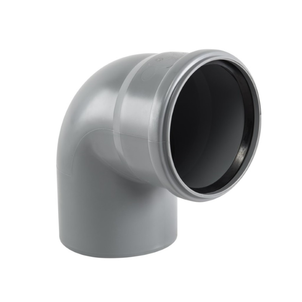 КОЛЯНО PPK Ф110 87.5° СИВО - ДЪГА ППК Ф110 87.5°. Гаранция и топ цена