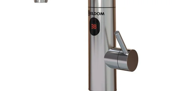 Стоящ смесител с вграден проточен бойлер ELDOM E32 - Смесител с проточен бойлер ELDOM E32 ...